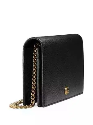 Gucci Logo-plaque Chain Wallet