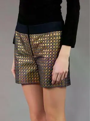 Giles Check Shorts