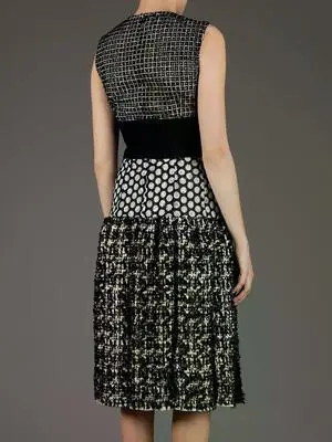 Giambattista Valli Paneled Midi Dress