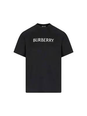 Burberry T-shirt And Polo Shirt - Black