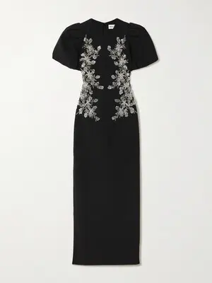 Rebecca Vallance Puff Sleeve Evening Dresses