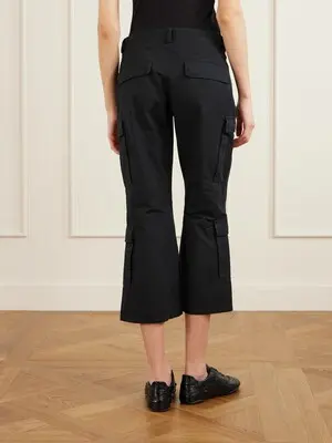 Balenciaga Cropped Flared Cargo Pants