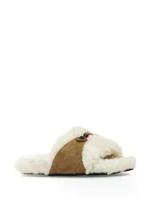 Balenciaga Suede Slippers