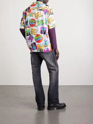 GALLERY DEPT. Skeleton Beach Edition Wilson Printed Twill Shirt - Multi