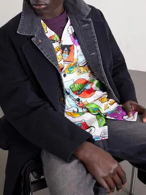 GALLERY DEPT. Skeleton Beach Edition Wilson Printed Twill Shirt - Multi