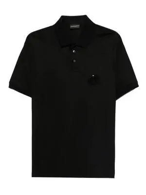 Emporio Armani Logo-patch Polo Shirt