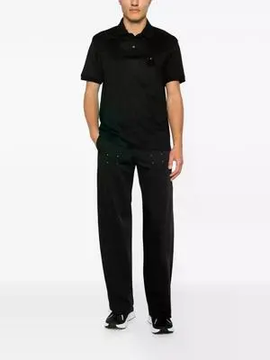 Emporio Armani Logo-patch Polo Shirt