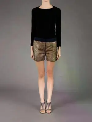 Giles Checked Shorts