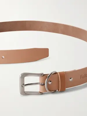 Folk Curve 3cm Leather Belt