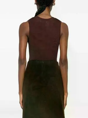 ENTIRE STUDIOS V-neck Bodysuit