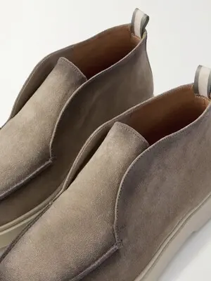 Officine Creative Bones 003 Suede Chukka Boots