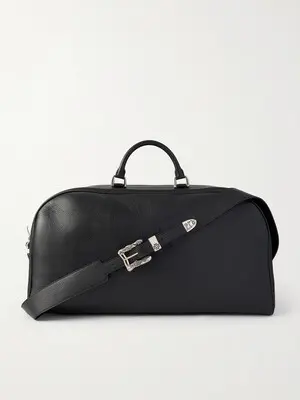 Enfants Riches Déprimés Full-grain Leather Duffle Bag - Black