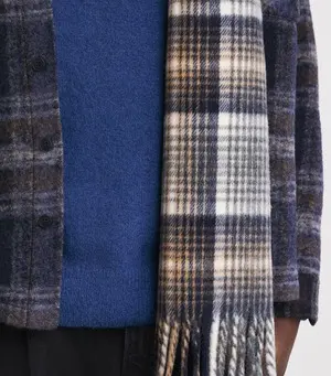 WAX LONDON Wool-mohair-blend Wilde Sweater - Blue