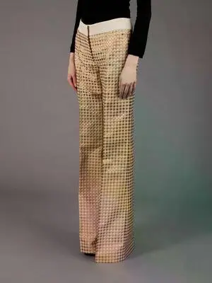Giles Flared Cotton Blend Trousers