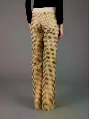 Giles Flared Cotton Blend Trousers