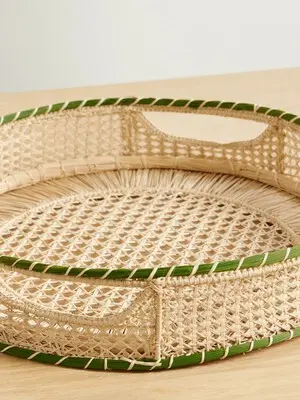 La DoubleJ Raffia Tray