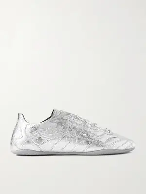 Balenciaga Gold Tone Sneakers For Women