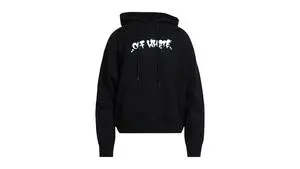 Off-white Drawstring Sweatshirts Hoodies For Men