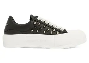 Alexander McQueen Deck Plimsoll Studded Sneakers