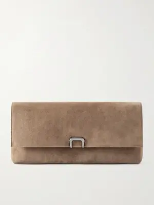 Brunello Cucinelli Silver Tone Clutches