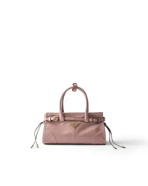 Prada Bonnie Leather Mini Handbag - Pink