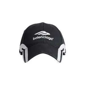 Balenciaga 3b Logo Cap - Black