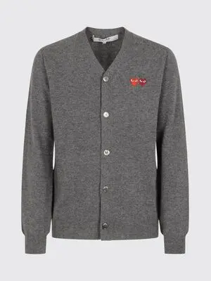 Play Comme Des Garcon Sweater - Grey