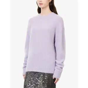 SAMSOE SAMSOE Sajeanne Round-neck Stretch-wool Blend Jumper