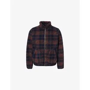 Paul Smith Check-pattern Zip-up Fleece Jacket