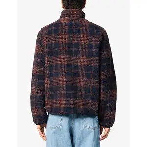Paul Smith Check-pattern Zip-up Fleece Jacket