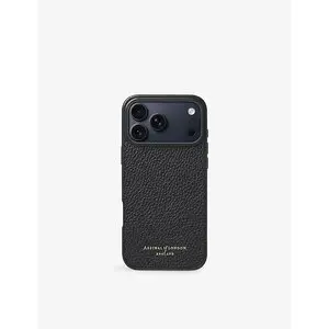 ASPINAL OF LONDON Grained-leather Iphone 17 Pro Max Case - Black