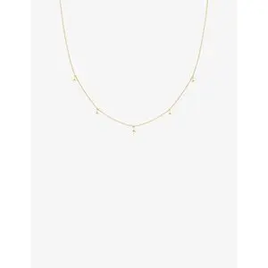 ASTRID & MIYU Cosmic Star 14ct Yellow-gold Pendant Necklace - 14ct Solid Gold
