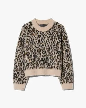 Women's Animal Print Layered Sweaters