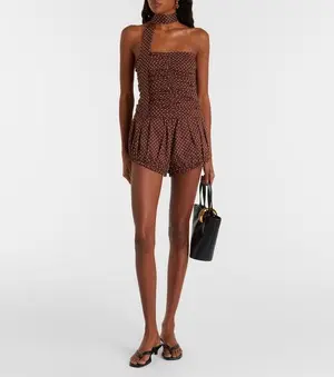 Posse Edie Polka-dot Top