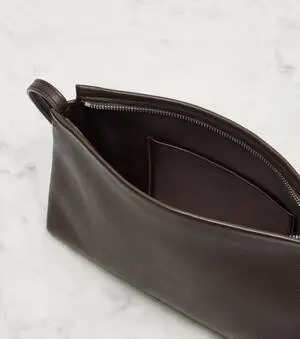 THE ROW Rene Leather Shoulder Bag