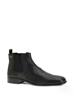 Prada Pull-tab Ankle Boots