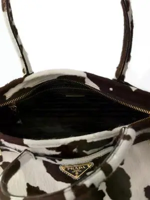 Prada Medium Printed Bonnie Tote Bag