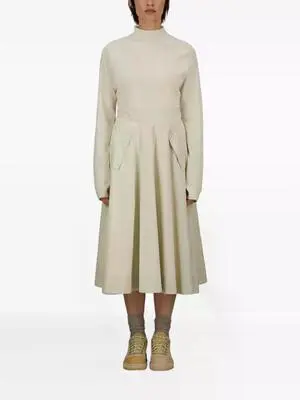 Herno Pleated A-line Skirt With Pockets