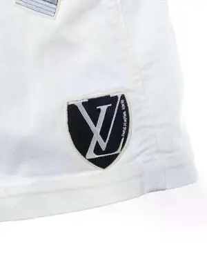 LOUIS VUITTON 2018 Appliqué Button-down Skirt