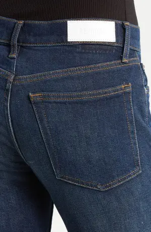 RE/DONE Low Rise Micro Bootcut Jeans
