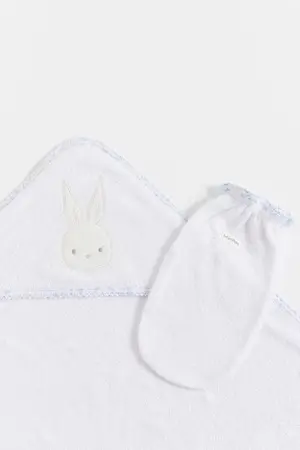BABYCOTTONS Peanut Small Hooded Towel