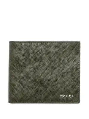 Prada Saffiano Leather Wallet - Green