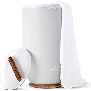 LIVE FINE Large Towel Warmer - Grey
