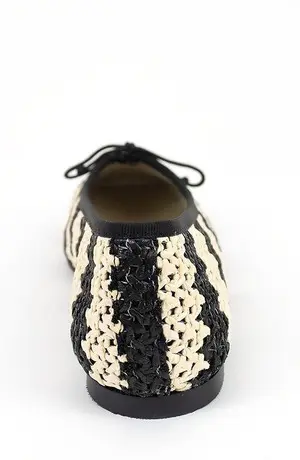 MENINA STEP Lucy Ballet Flat - Raffia