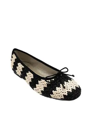 MENINA STEP Lucy Ballet Flat - Raffia