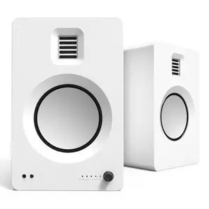 KANTO Tuk Premium Powered Speakers With Se6 Elevated Desktop Speaker Stands