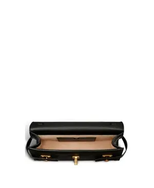 Balmain B-buzz 23 Calfskin Pouch - Black