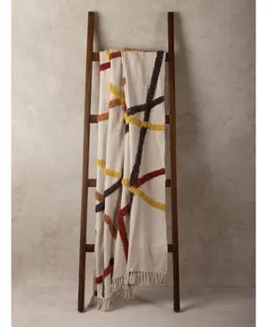 GAURI KOHLI Tashi Throw Blanket, 60 L X 50 W