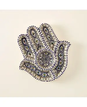 UNCOMMON GOODS Hamsa Mezze Server Kamsah