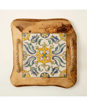 UNCOMMON GOODS Tunisian Small Bites Serving Tray Kamsah